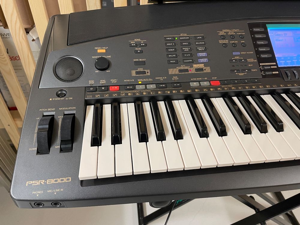 Yamaha PSR-8000 Keyboard in Top Zustand (Gebraucht) in Abtwil für CHF ...