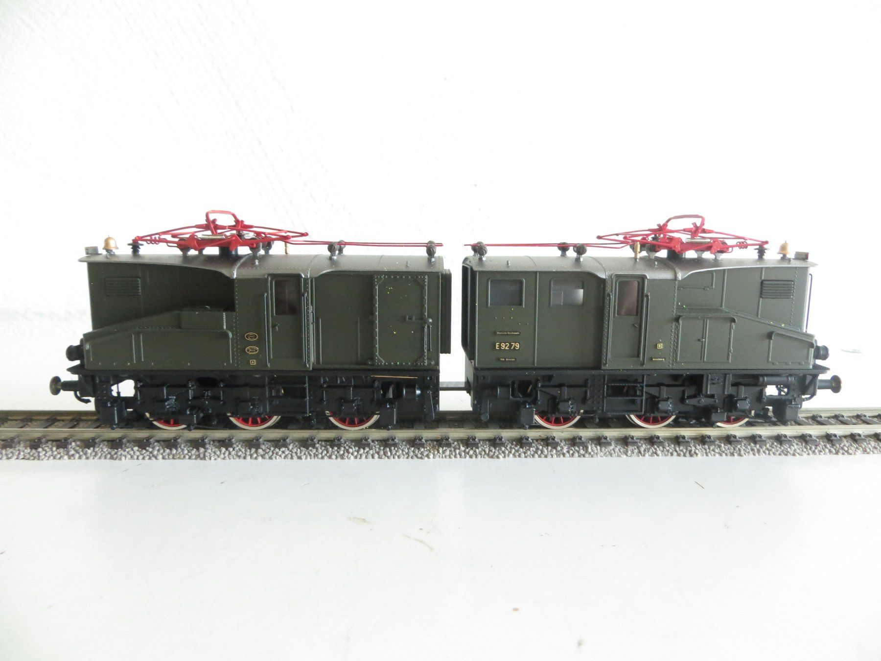 Metrop H0: Elektrolok E 92 7 der DRG, grün, 213, GS, OVP (Neu (gemäss ...