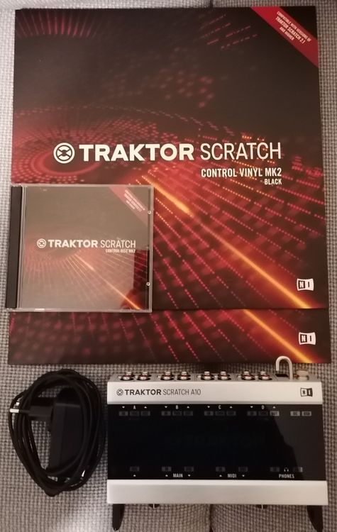 (NEU) Native Instruments Traktor Audio 10 MK2 HW + Timecode (Neu (gemäss Beschreibung)) in ...