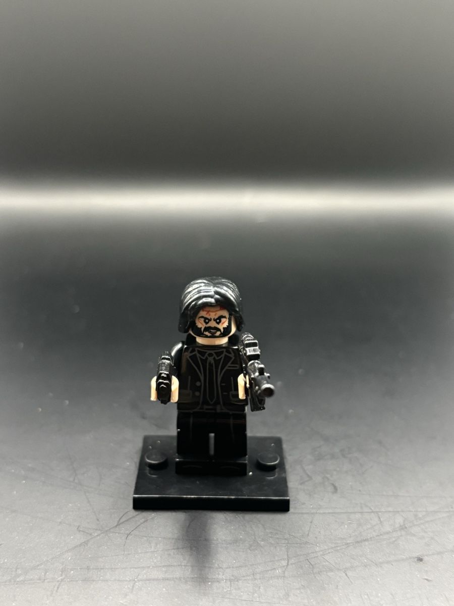 John Wick Minifigur Neu Custom Moc Klemmbaustein (Neu (gemäss ...