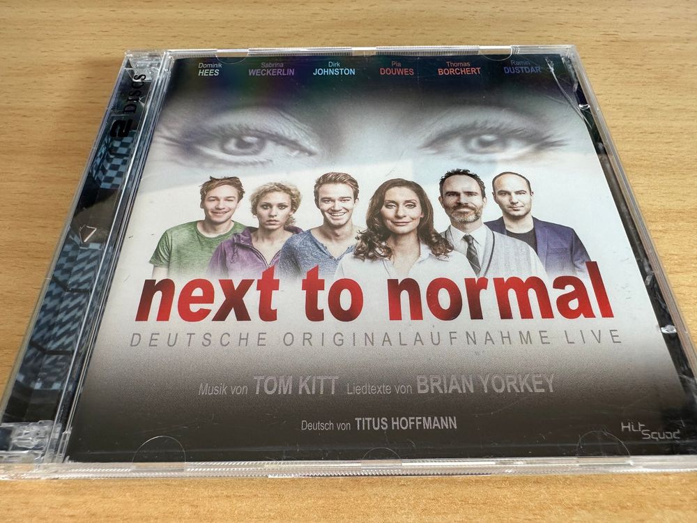Next To Normal (Deutche Originalaufnahme Live) - 2 CD (Gebraucht) in ...