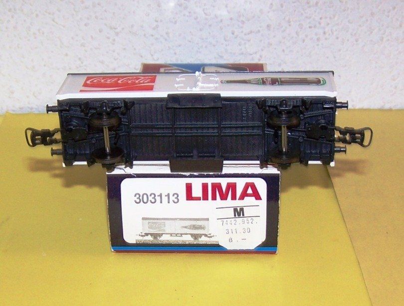 Lima H0 3112: Coca-Cola Kühlwagen mit Metallrädern DC, neu | Kaufen auf ...