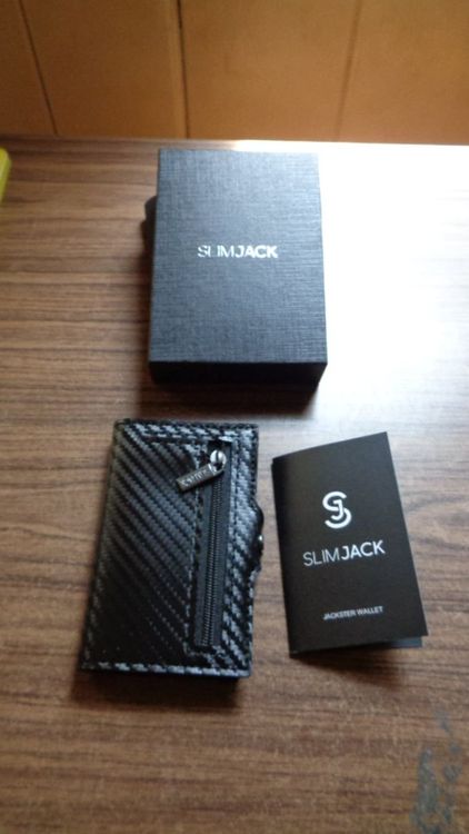 Jackster Wallet von Slim Jack – Stil: Carbon | Kaufen auf Ricardo