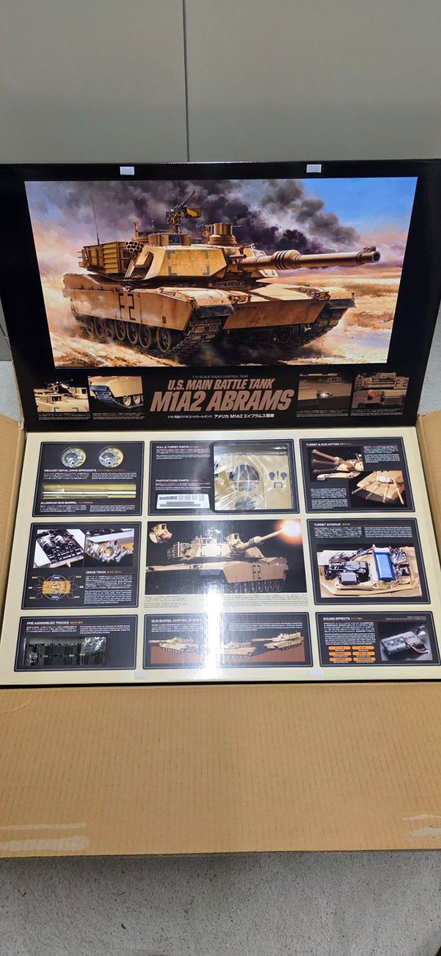 Tamiya Panzer 1:16 RC US KPz M1A2 Abrams Full Option (Neu und ...