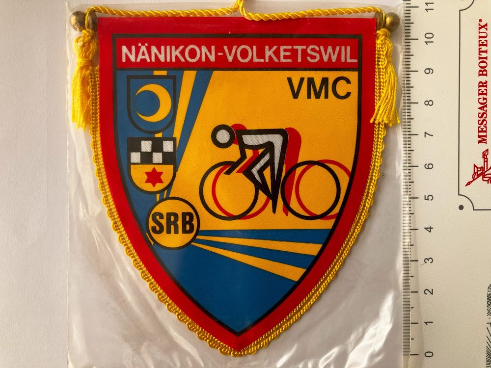 Vintage Fanion/Wimpel VMC NÄNIKON-VOLKETSWIL (Neuf avec emballage d ...