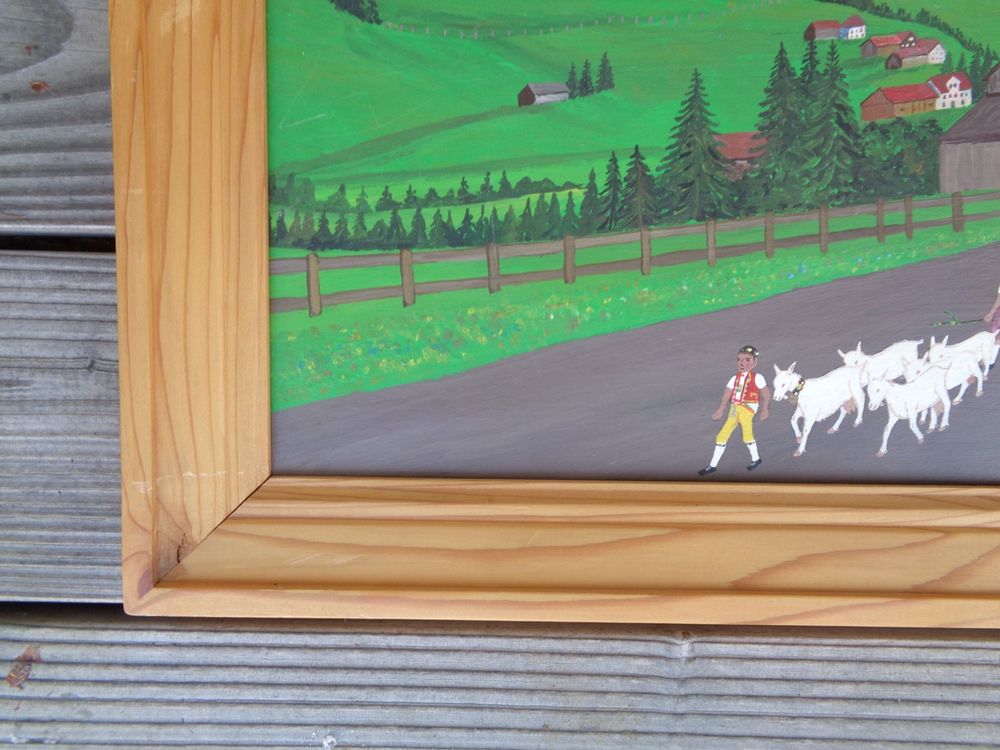 APPENZELLER TOGGENBURGER ALPAUFZUG JAK. LOOSER BAUERNMALEREI (Gebraucht) in Henggart für CHF 175 ...