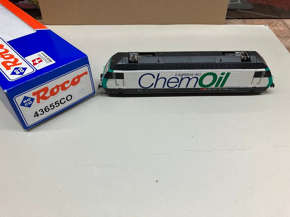 Roco 43655CO SBB Re 460 079-7 "ChemOil", H0 GS Analog | Kaufen auf Ricardo