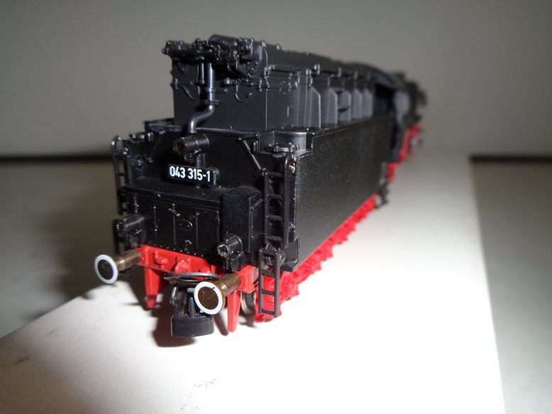 Roco 04126 A Dampflokomotive DB BR 43 schwarz HO DC analog (Gebraucht ...