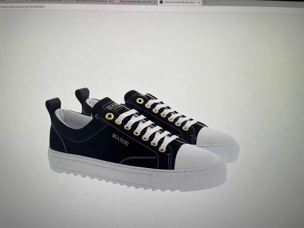 MASON GARMENTS SNEAKER 41 ASTRO BLACK | Kaufen auf Ricardo