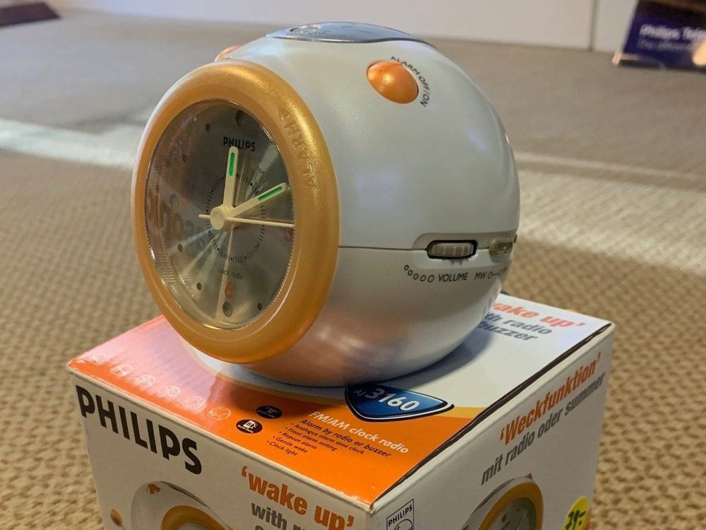 Philips Analoger Wecker (RadioWecker) AJ/3160 mit FM-Empfang (Gebraucht) in Kirchberg BE für CHF ...