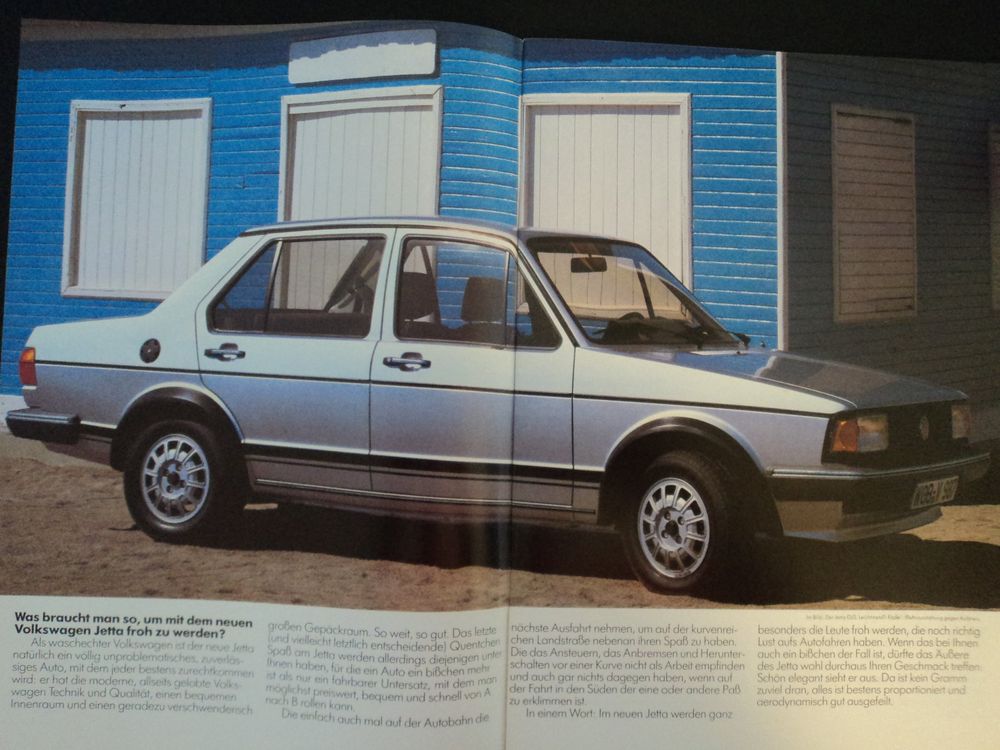 Prospekt VW Volkswagen Jetta 1979 | Kaufen auf Ricardo