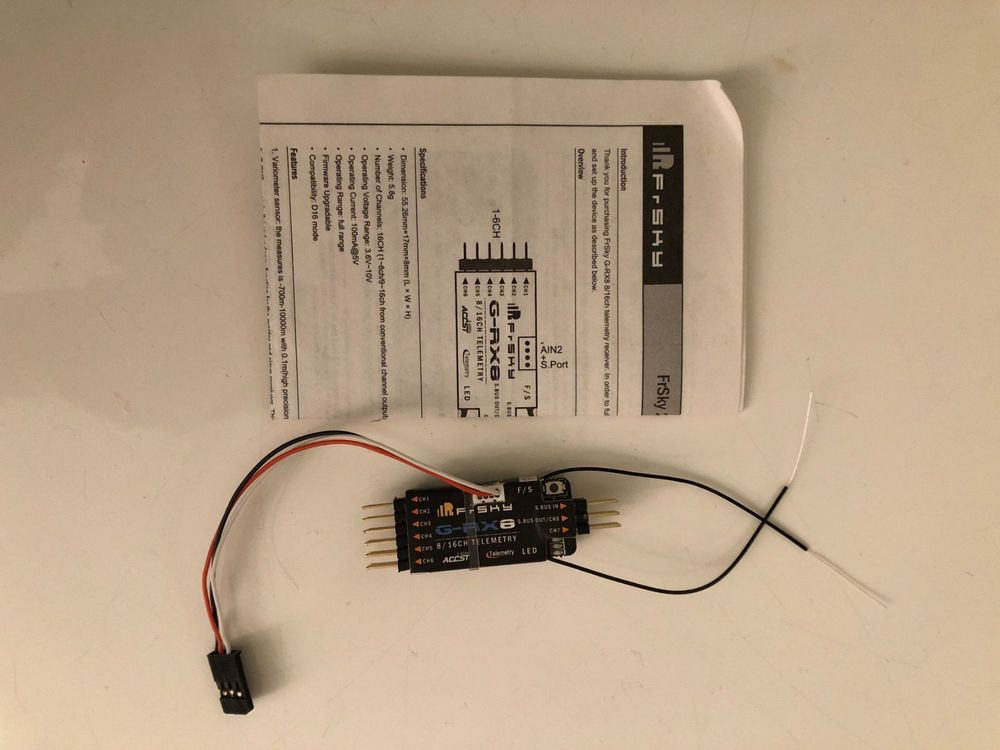 FrSky G-RX8 Empfänger mit Vario (Neu (gemäss Beschreibung)) in Reinach ...