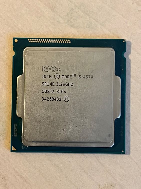 Intel Core i5-4570 – 3.2GHz – LGA1150 (Gebraucht) in Mellingen für CHF ...