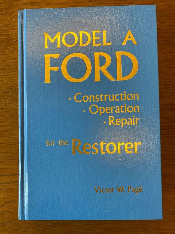 FORD Model A , Reparatur Buch (for the Restorer) (Neu (gemäss ...