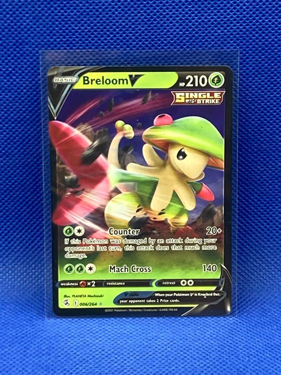 Pokemon FUSION STRIKE Breloom V 006 / 264 EN | Acheter sur Ricardo