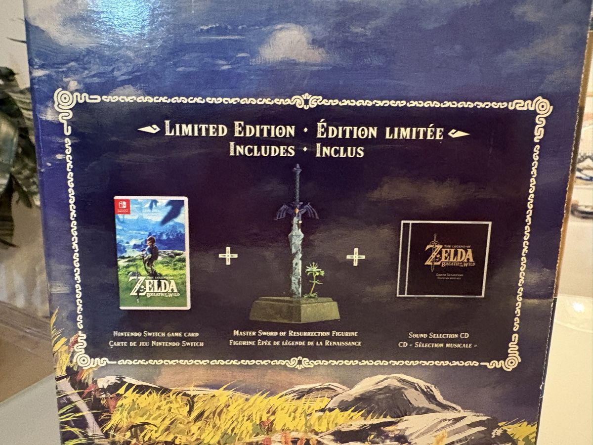 Zelda Breath of the Wild Limited Edition - NEW SEALED Switch (Neu und ...