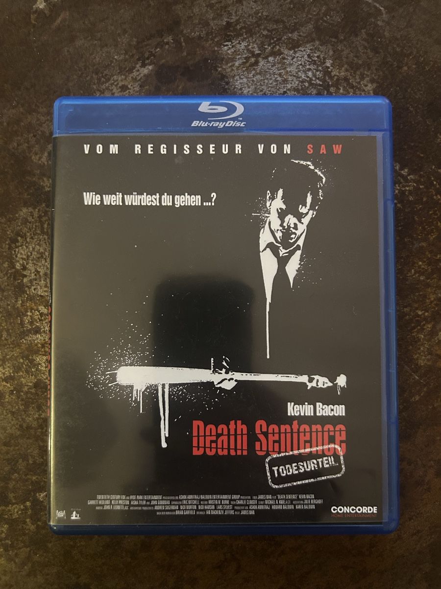 Death Sentence - Todesurteil - Bluray - Action, Wan [2007] (Gebraucht ...