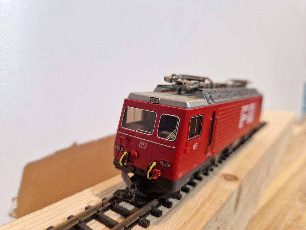 Bemo 1262 207 HGe 4/4 II Nr. 107 Zahnradlok Analog | Kaufen auf Ricardo