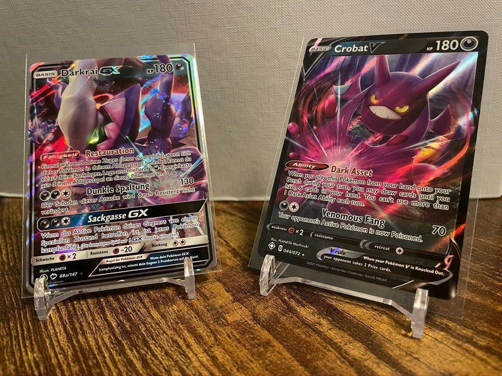 Darkrai GX & Crobat V - Full Art Rare | Kaufen auf Ricardo