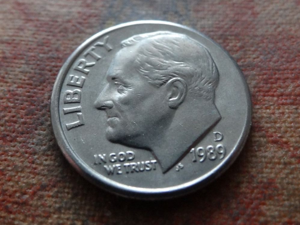 USA ONE DIME 1989 (Gebraucht) in Romanel-sur-Lausanne für CHF 0.5 – mit ...