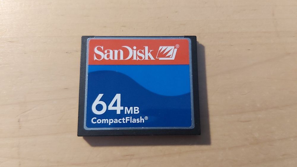 SanDisk Compact Flash 64MB | Kaufen auf Ricardo