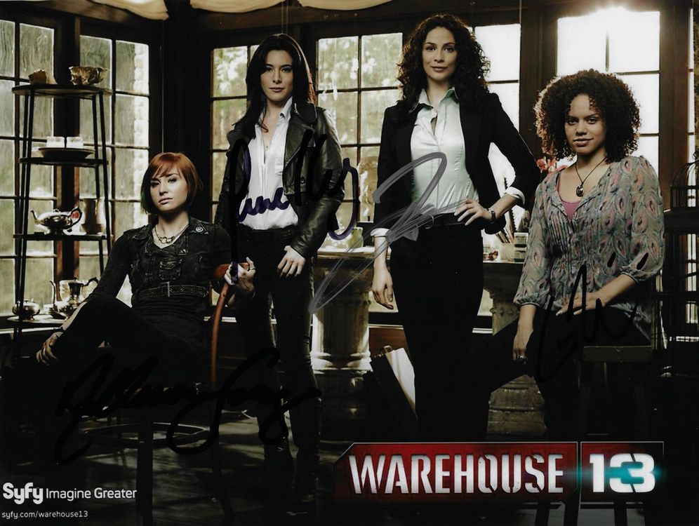 Original Autogramme Warehouse 13 Cast A4 | Kaufen auf Ricardo