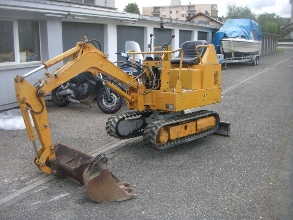 Bagger Mini pelle NISSAN Excavator 1987 | Kaufen auf Ricardo