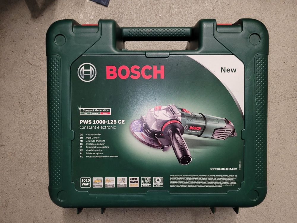 Bosch Professional GWS 1000 125 mm, 1000 W (Gebraucht) in Horw für CHF ...
