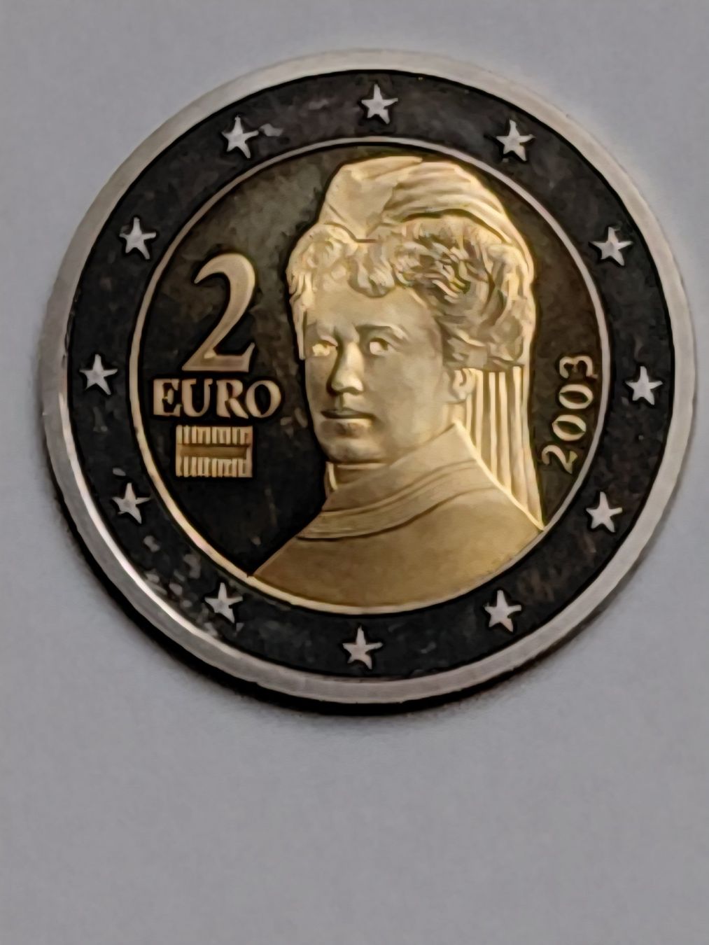 Autriche_2 Euros 2003_Bertha von Suttner_Très RARE (Neu und ...