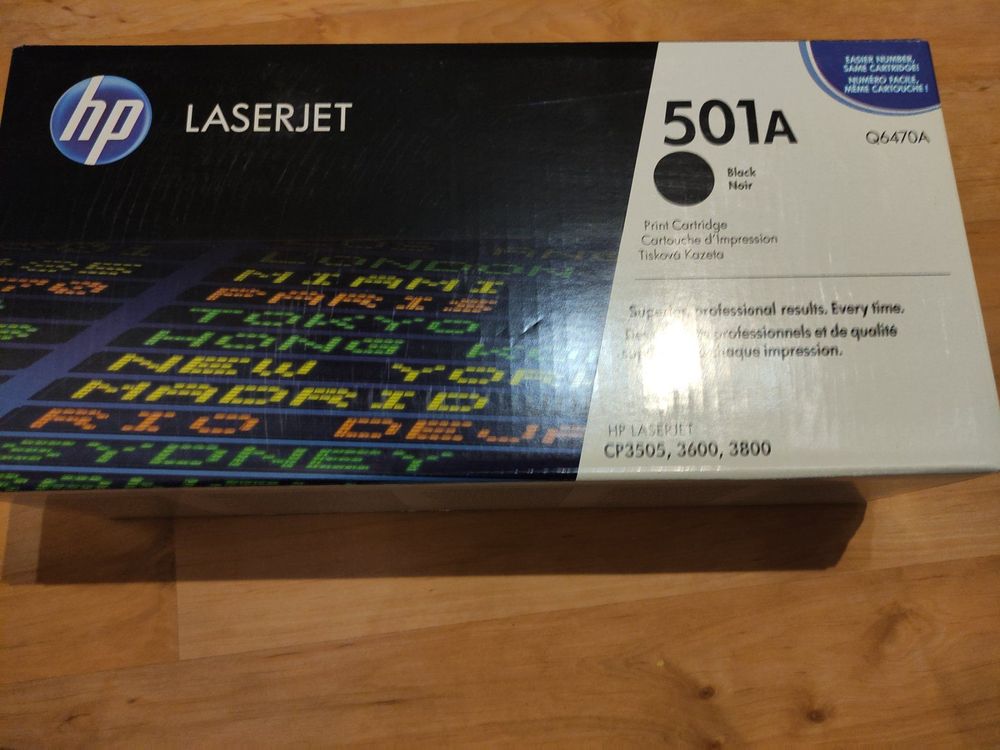 Q6470A hp Laserjet 3505 / 3600 / 3800 (Neu und originalverpackt) in ...