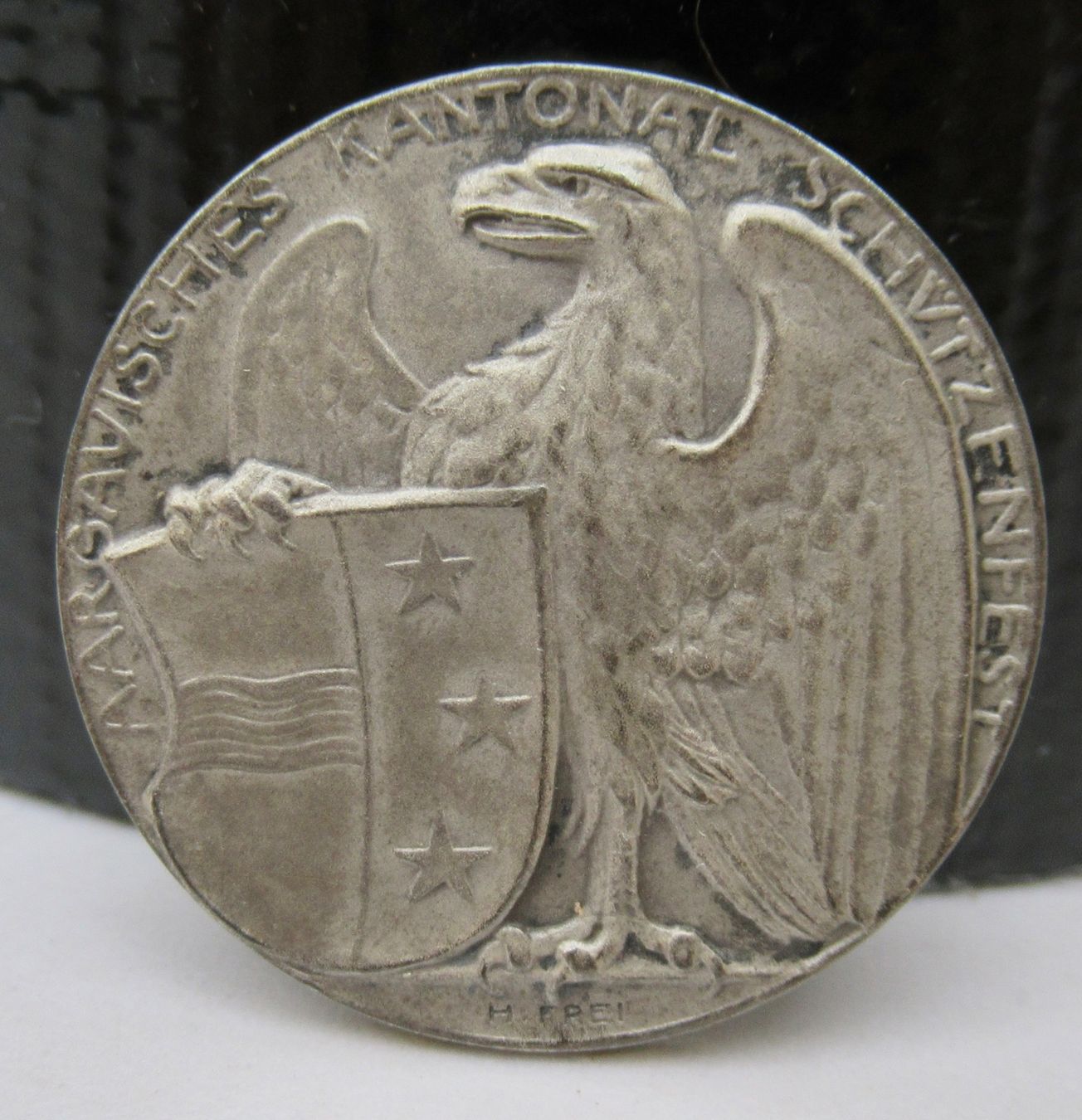 Med. Aargauisches Kantonal Schützenfest 1908 Hans Frei AR (Gebraucht ...