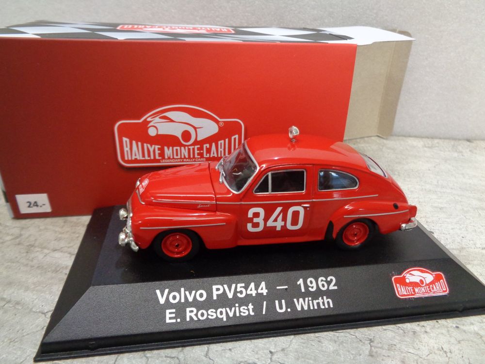 Atlas 1:43 Volvo PV544 Rallye Monte-Carlo 1962 | Kaufen auf Ricardo