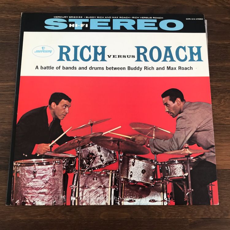 BUDDY RICH and MAX ROACH – Rich Versus Roach - Japan Lp | Kaufen auf Ricardo