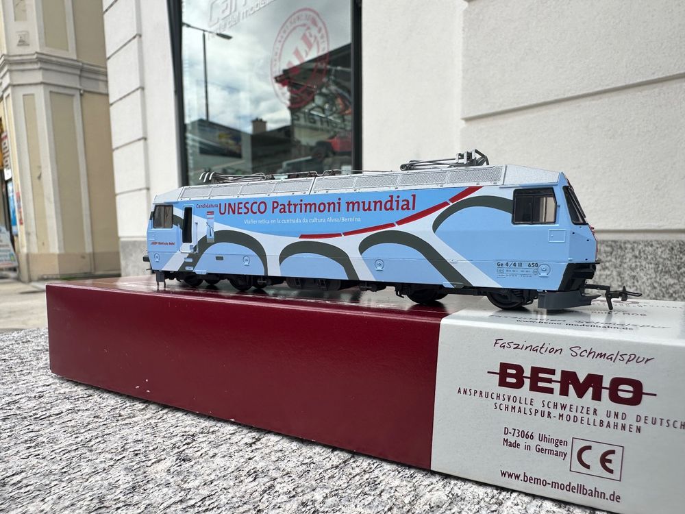 RARE Bemo H0m 1259 120 RhB Ge 4/4 650 UNESCO (Gebraucht) in für CHF 394 ...