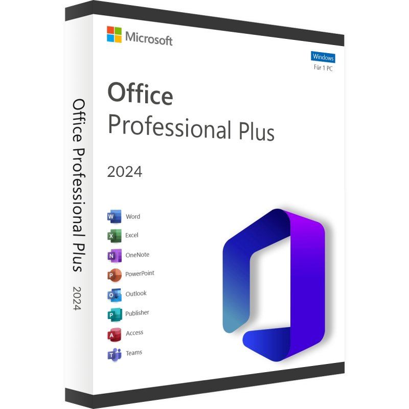 Microsoft Office 2024 Professional Plus – Licenz (3 PC) (Neuf (Voir ...