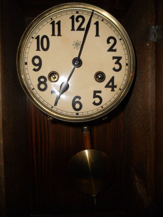 Jugendstil Regulator, Wanduhr, Pendeluhr, Junghans, Uhr (Gebraucht) in ...