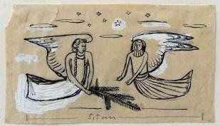 Anni Frey (1912-2001) Malerin, Illustratorin - Zeichnung (Gebraucht) in ...