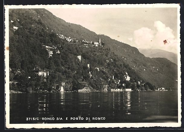 AK Ronco /S. A., Porto di Ronco, 1937 (Gebraucht) in Berlin für CHF 6 ...