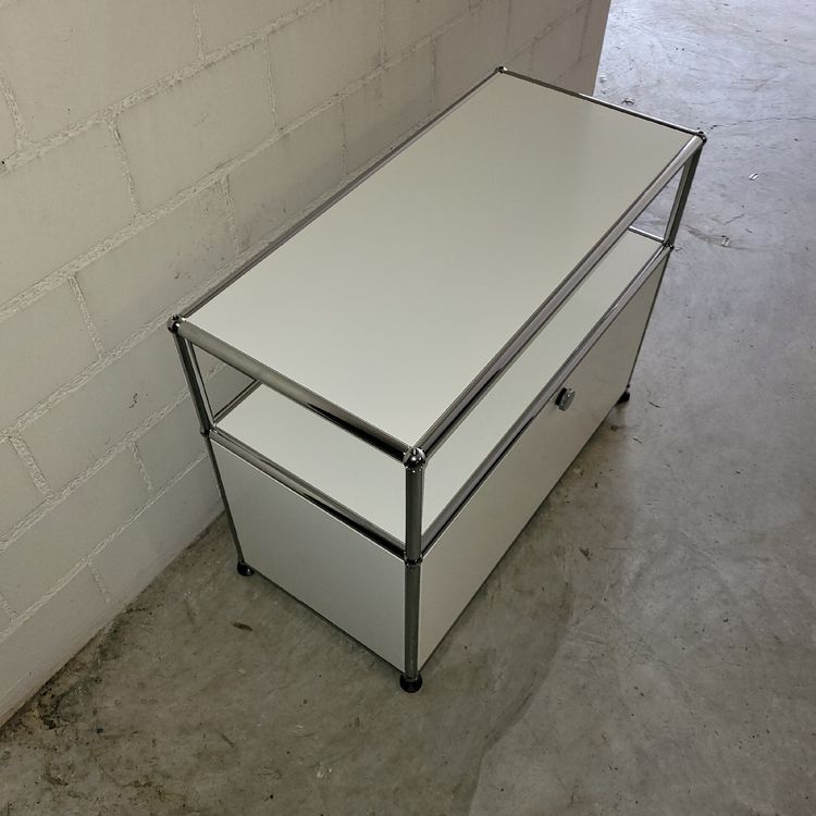 USM TV Lowboard Weiss (Preis VB) | Kaufen auf Ricardo