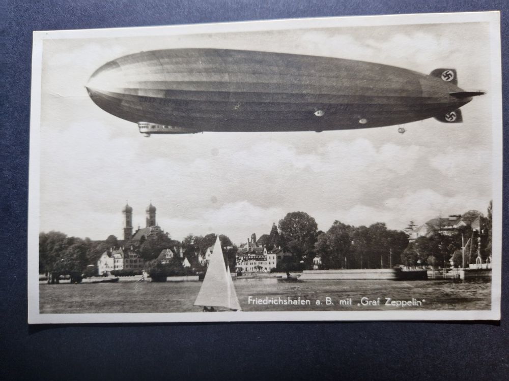 Zeppelin Postkarte (Gebraucht) in für CHF 6 – mit Lieferung auf Ricardo ...