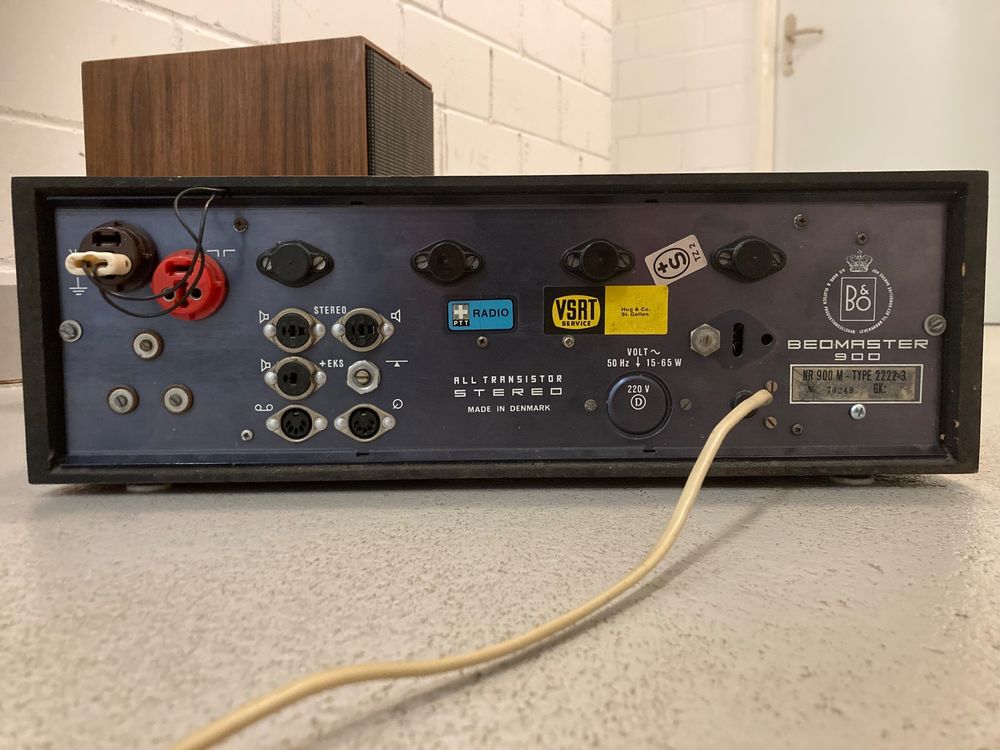 Radio Beo Master 900 mit 2 Boxen in Nussbaumoptik | Kaufen auf Ricardo