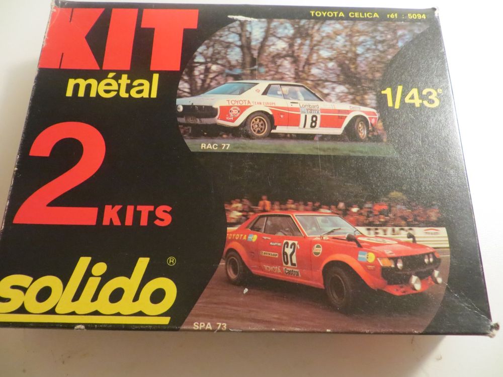 Kit Solido 2x Toyota Celica Spa 73 und RAC 77 (Gebraucht) in ...