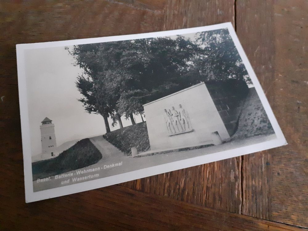 BASEL - SOLDATEN DENKMAL - WASSERTURM - 1928 | Kaufen auf Ricardo