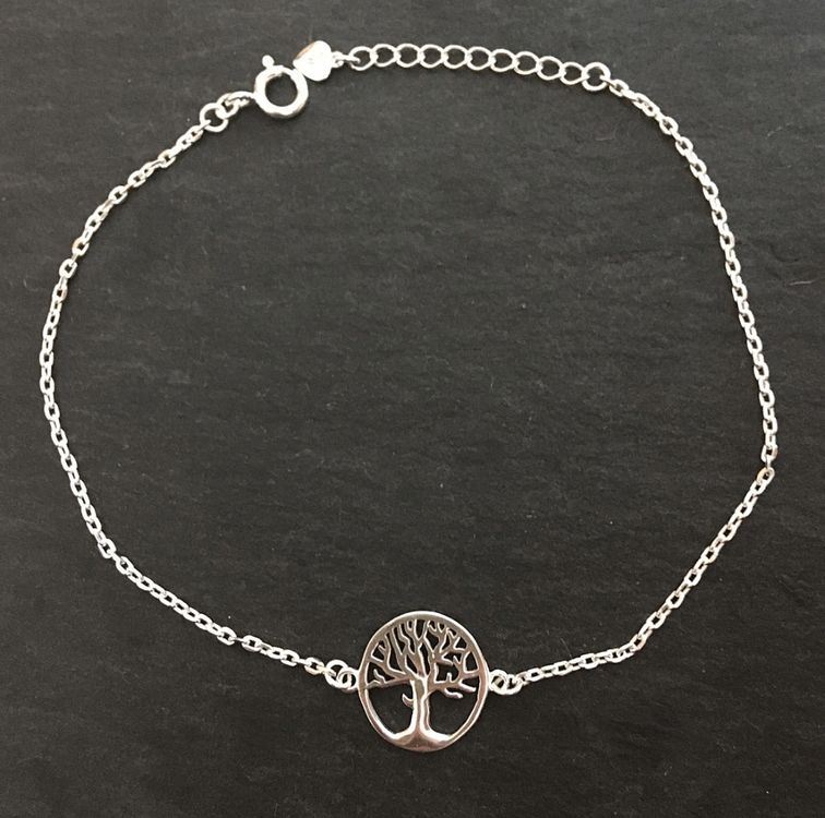 Fusskette Silber 925 Lebensbaum (Neu und originalverpackt) in Erlinsbach für CHF 20 – mit ...