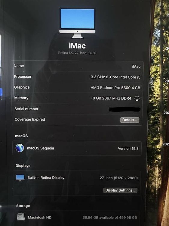 Apple iMac 27" 5K (2020) with Magic Trackpad (Gebraucht) in Zürich für ...