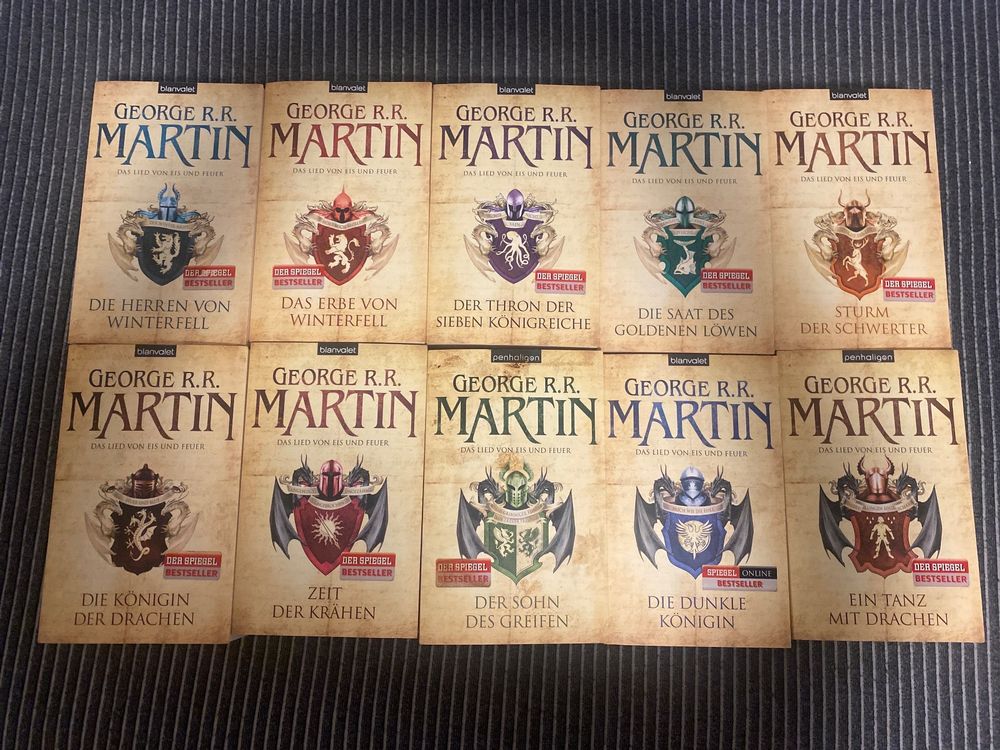 GEORGE R.R.MARTIN Das Lied von Eis und Feuer (Gebraucht) in für CHF 52 ...