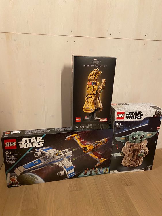 2 Lego Star Wars Sets + Infinity Gauntlet (Neu und originalverpackt) in ...