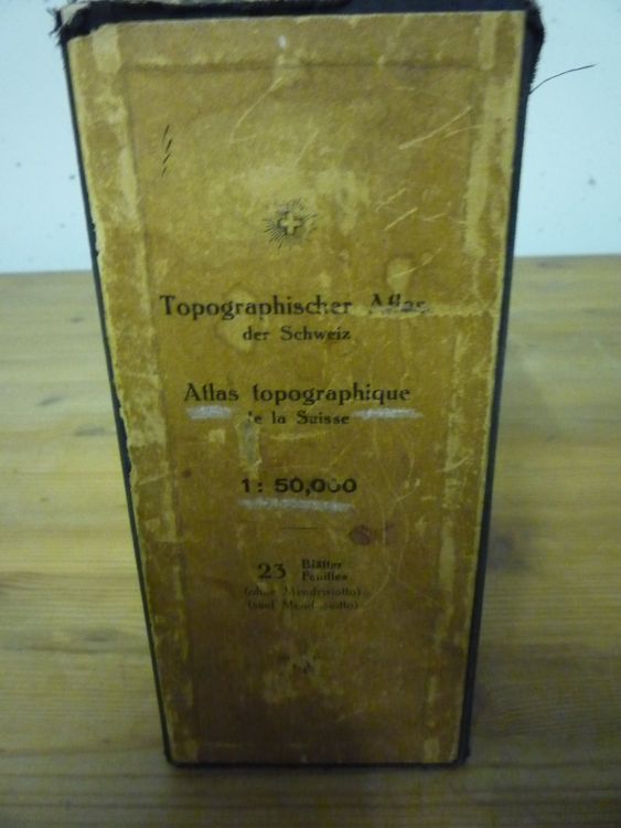 Topographischer Atlas der Schweiz, 23 Landeskarten | Kaufen auf Ricardo