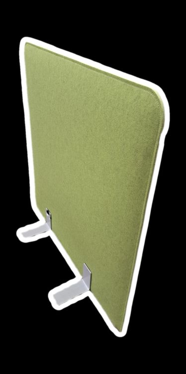 Büro Trennwand grün Filz Raumteiler Top Zustand (Gebraucht) in ...