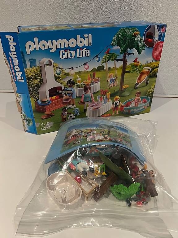 Playmobil 9272 City Life Einweihungsparty mit OVP&Anleitung (Gebraucht ...